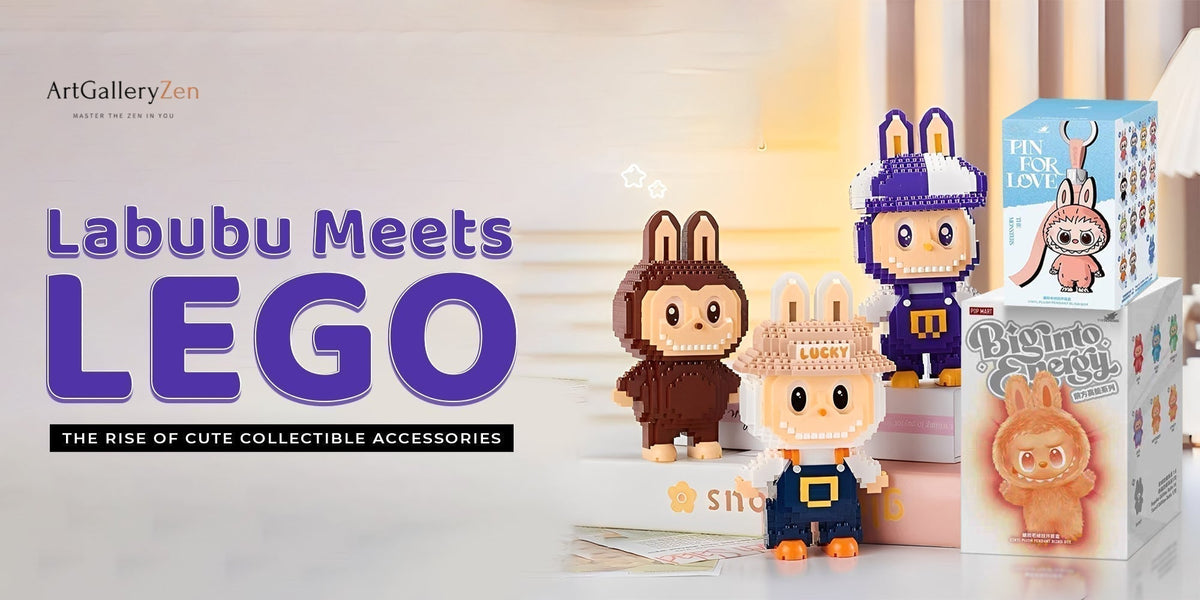 Labubu Meets LEGO: Cute Collectible Accessories & Keychains – ArtGalleryZen