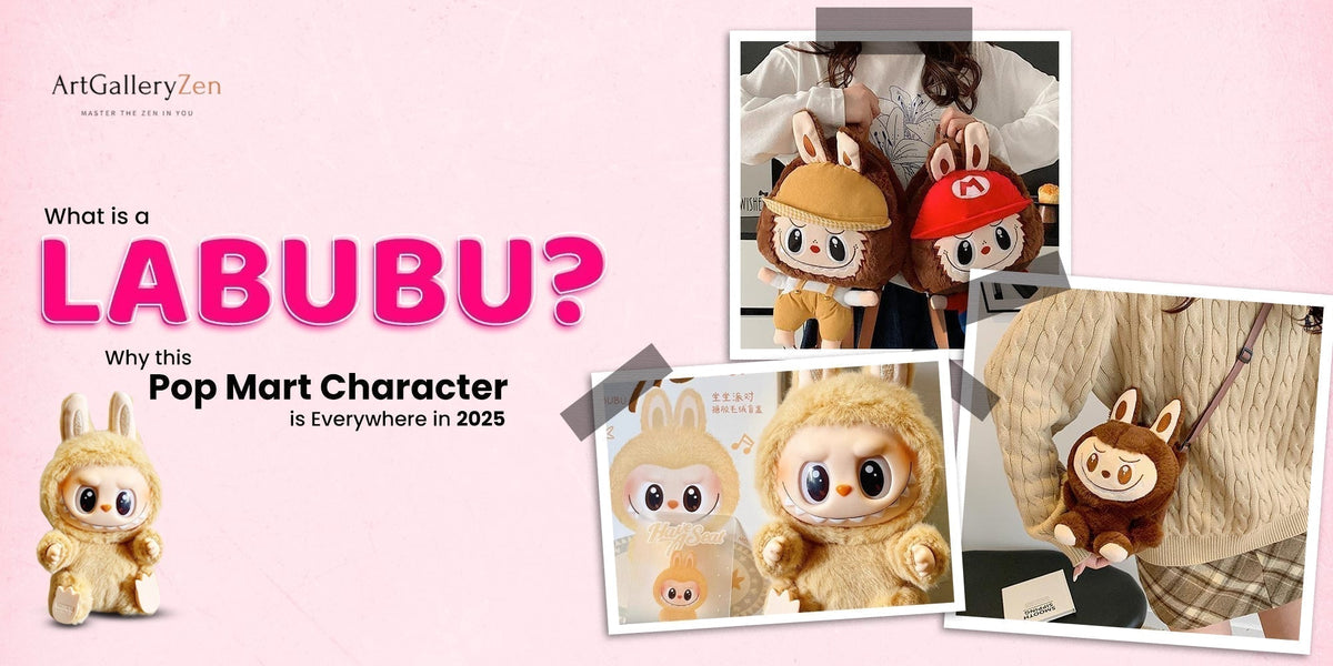 What is Labubu? Pop Mart's Viral 2025 Character Explained – ArtGalleryZen