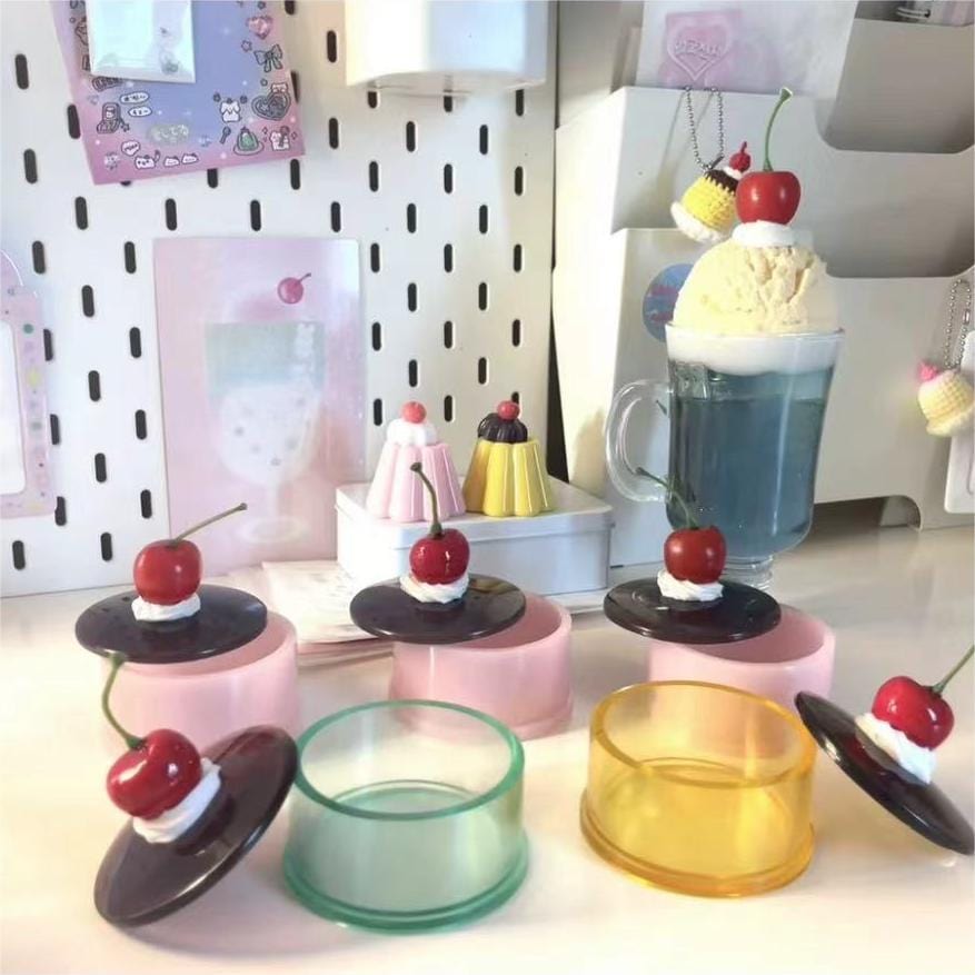 Chic Crystal Pudding Storage Box Jewelry Box - ArtGalleryZen