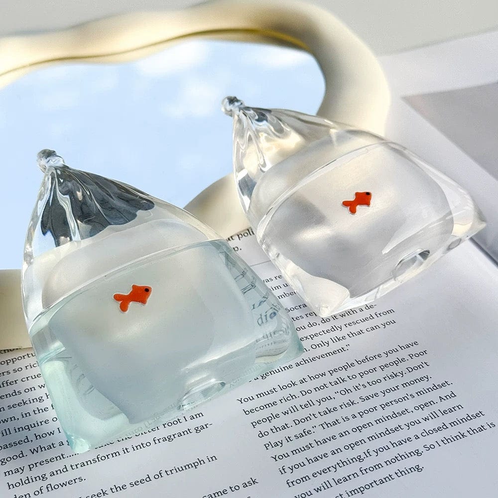 Goldfish AirPods Case - Waterproof Silicone Cover | ArtGalleryZen