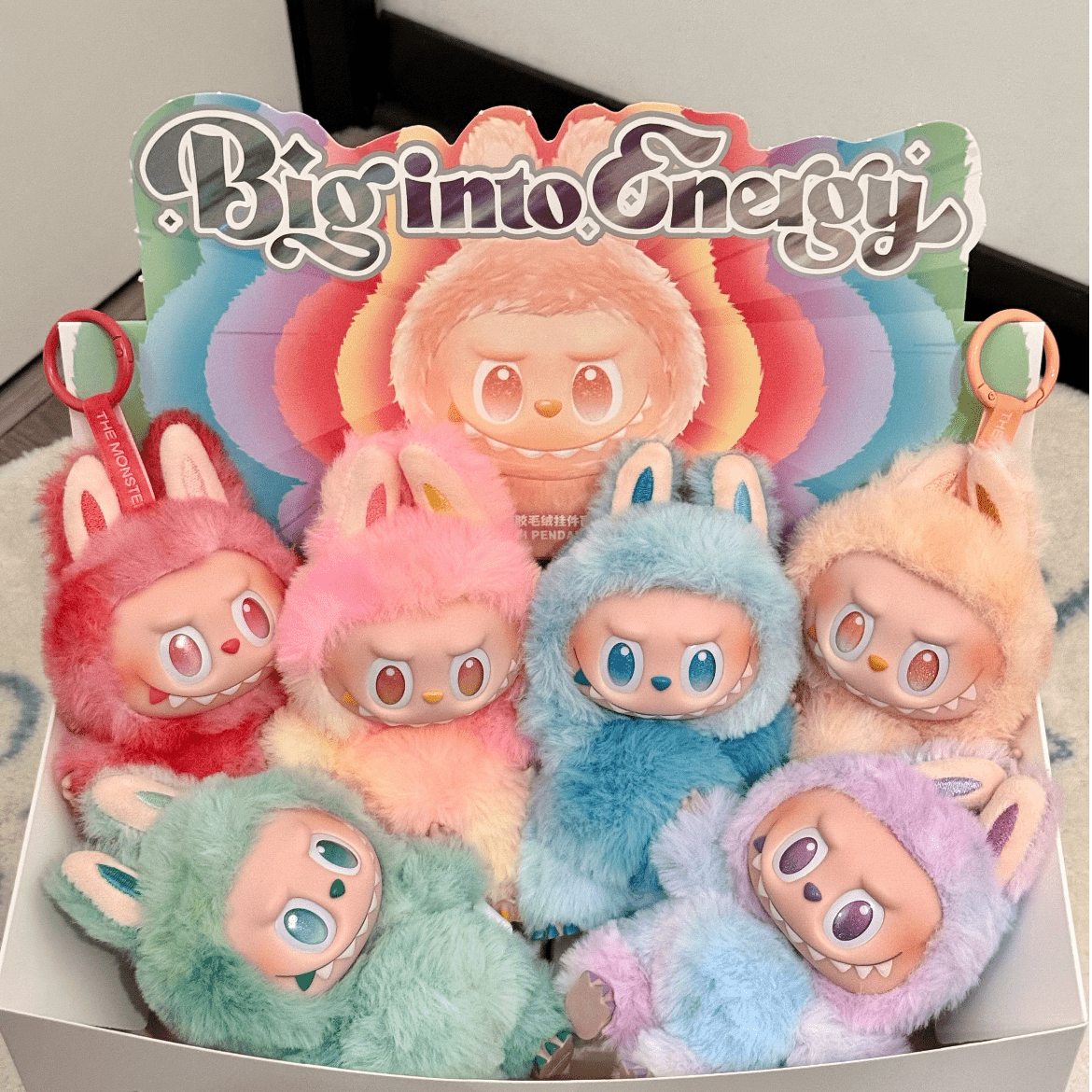 Labubu Blind Box Pop Mart Plush Keychain Doll | ArtGalleryZen